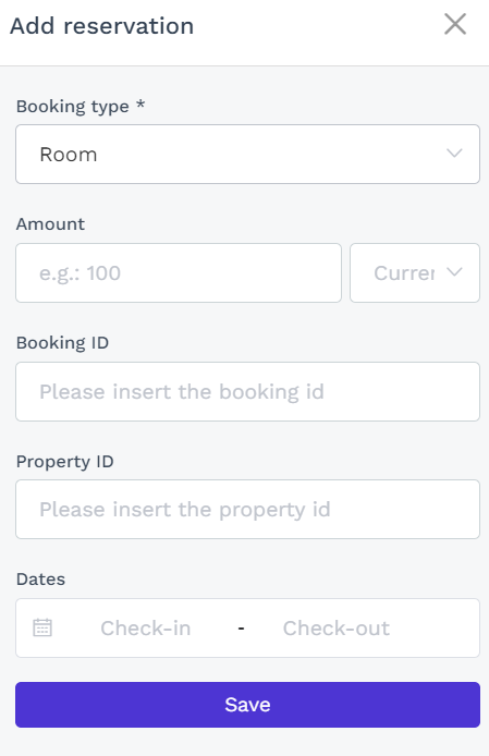 Add reservations made by agents in a conversation